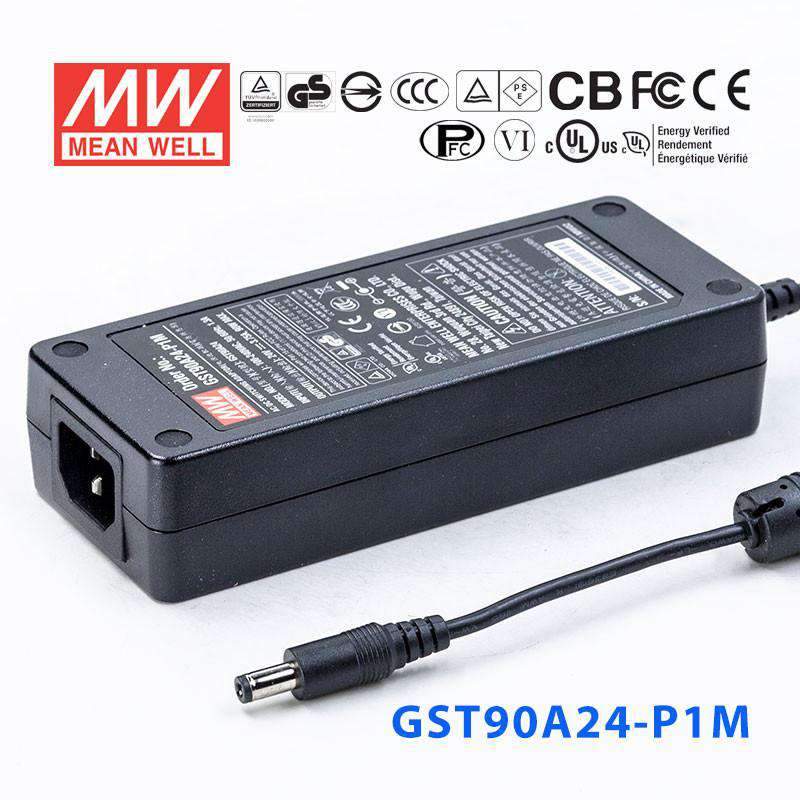 Mean Well GST90A24-P1M Power Supply 90W 24V | Premium Quality in USA – Wellforces LLC